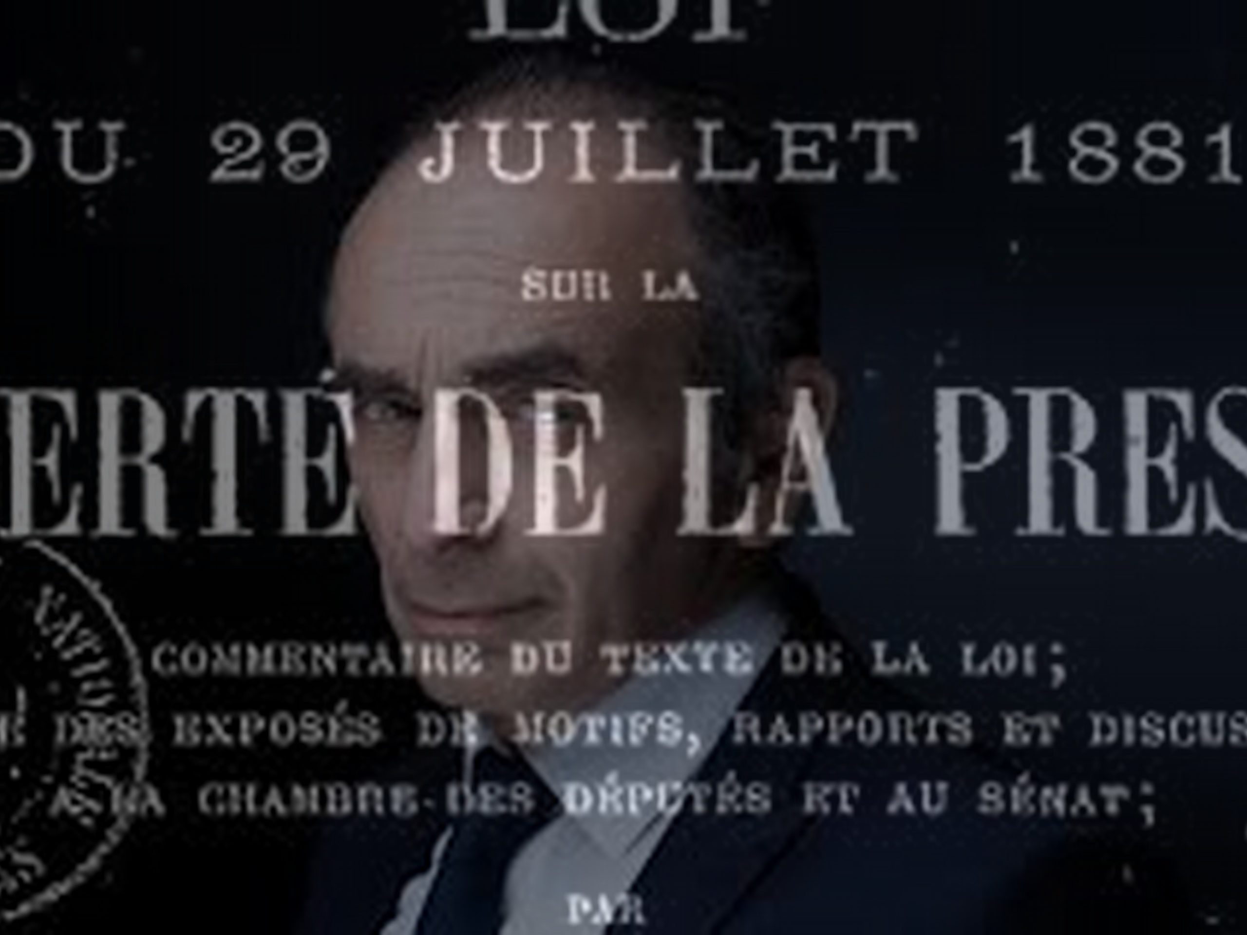 Le Billet de Pierre Saba. Zemmour: Incidents audiovisuels - Tribune Juive