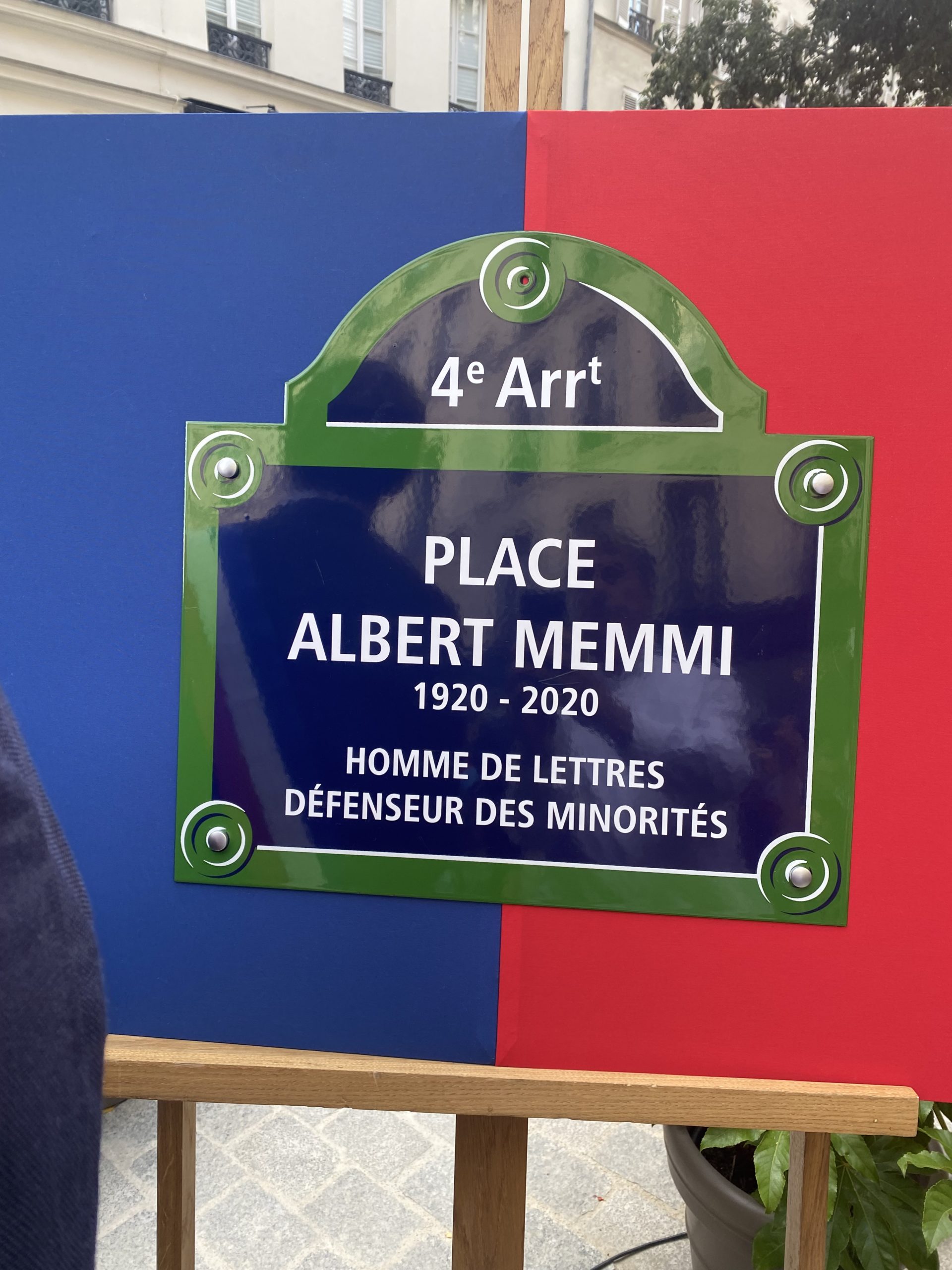 "Place Albert Memmi. 1920-2020" - Tribune Juive