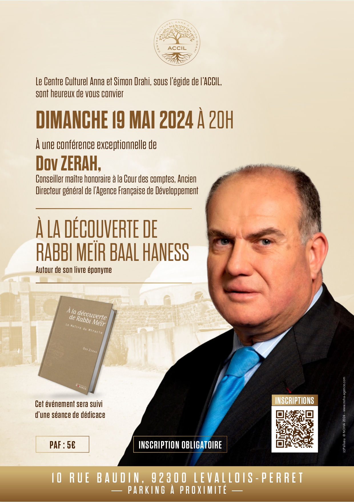 Conférence de Dov Zerah – "À la découverte de Rabbi Meïr Baal Haness ...